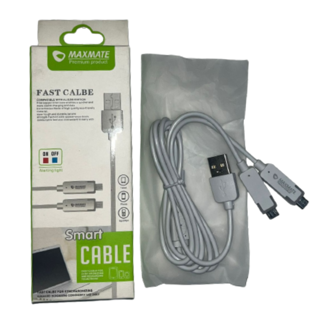 MAXMATE Cable Charging Light Micro-USB MMH-601 | CELL & SELL V18